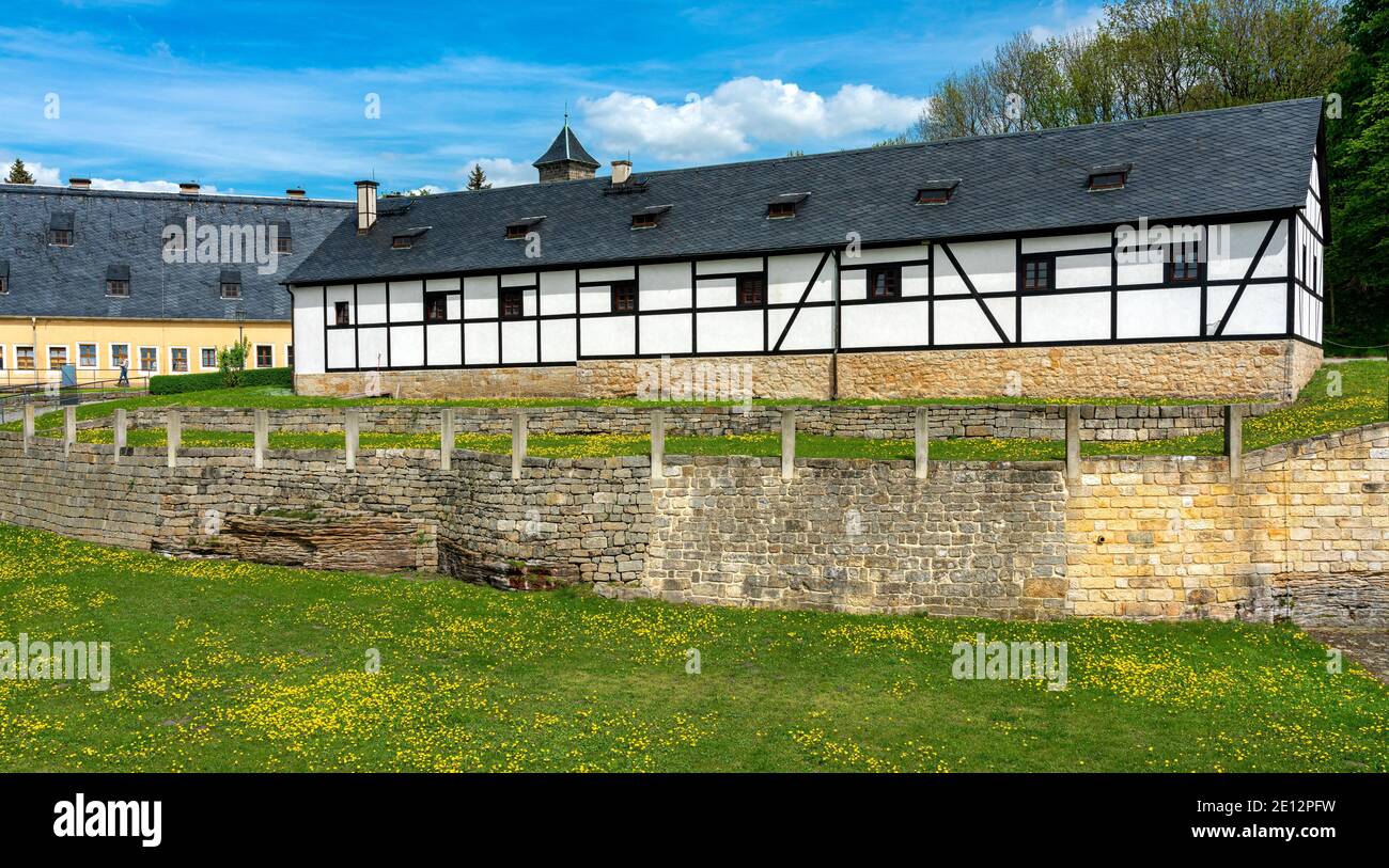 Warehouse On The Fortress Stock Photo - Alamy