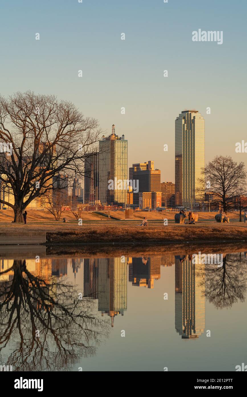 Dallas skyline 2021 hi-res stock photography and images - Alamy