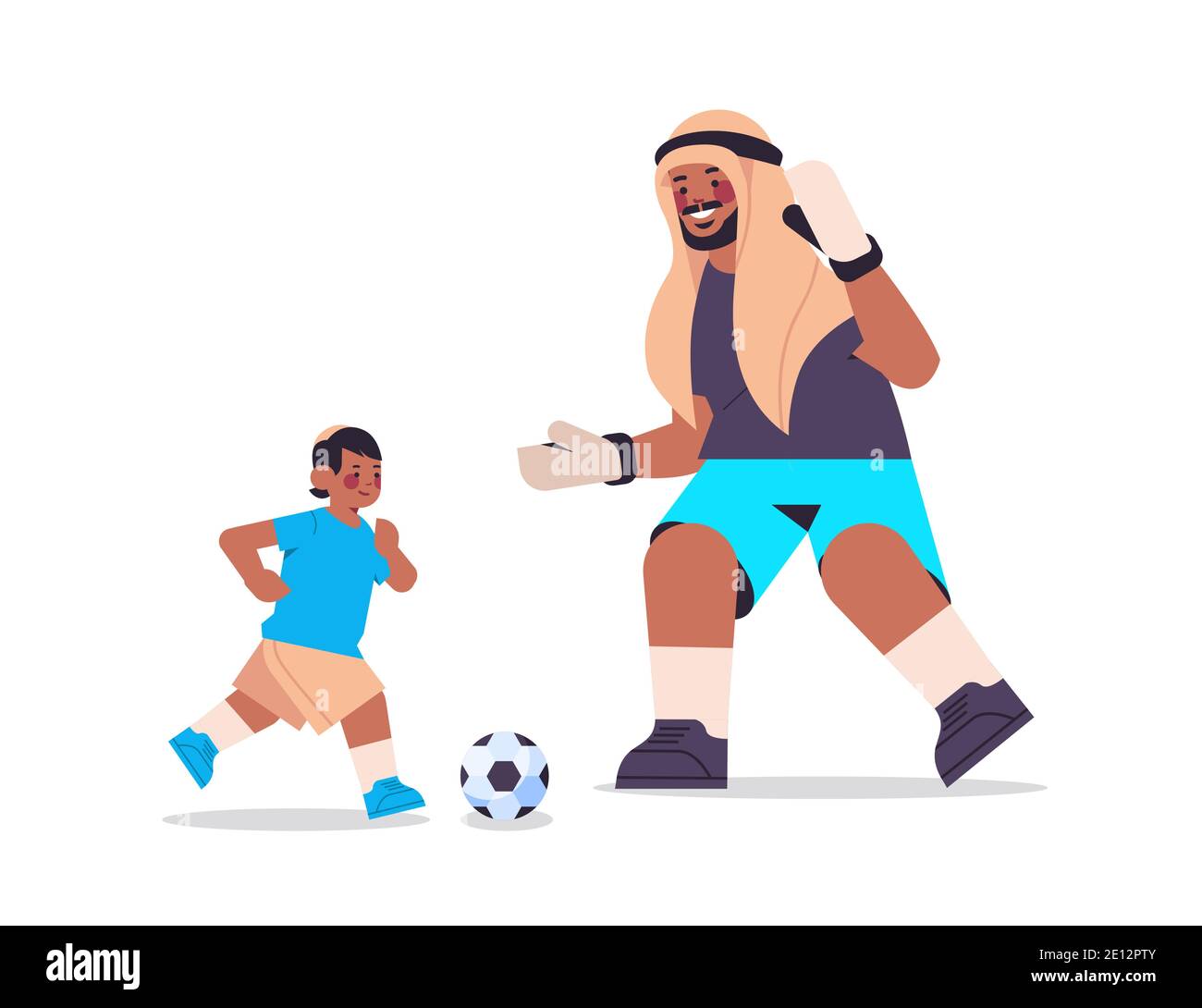 Hijab football Stock Vector Images - Alamy
