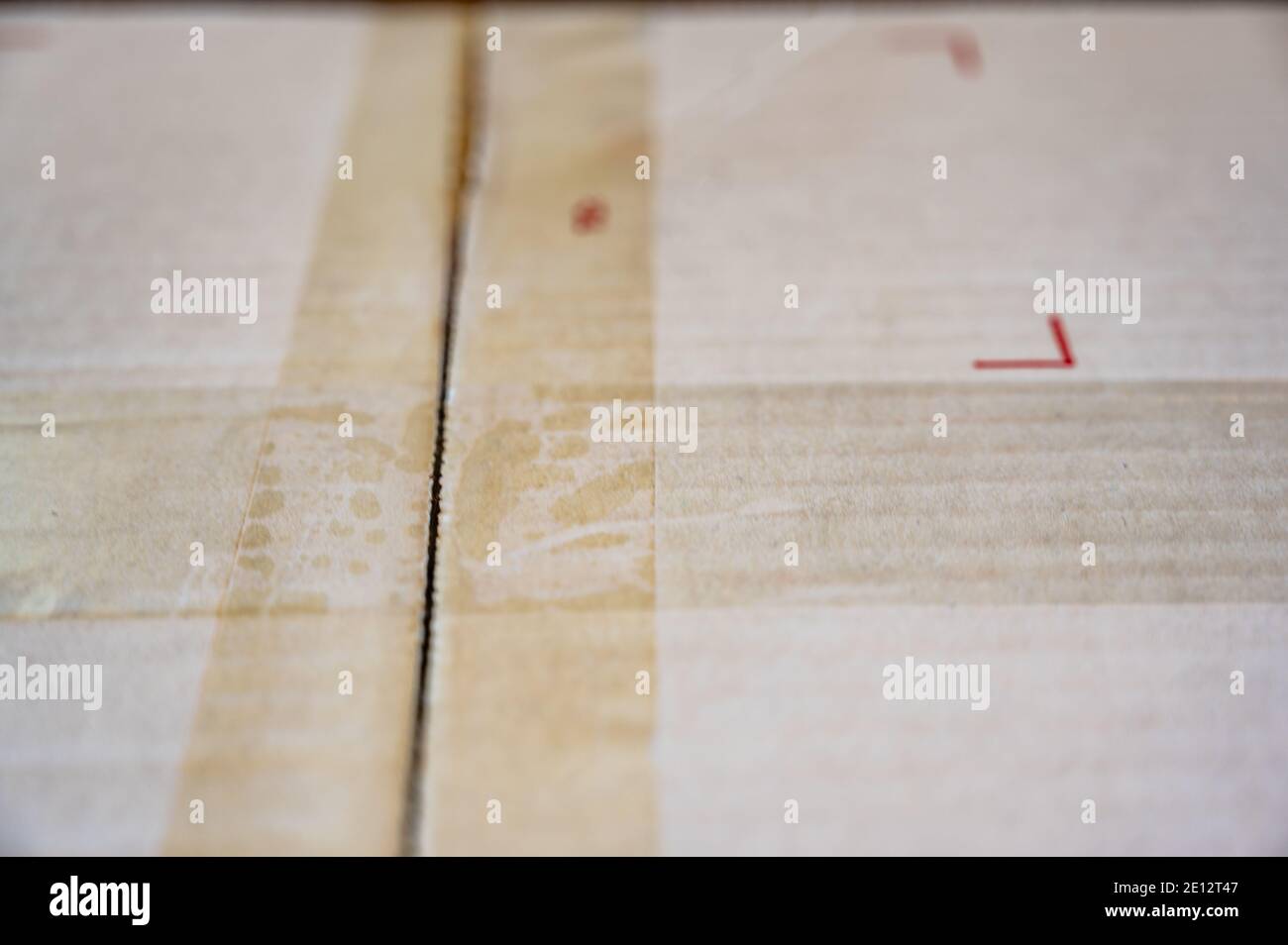 White packaging material for shipping goods Stock Photo - Alamy