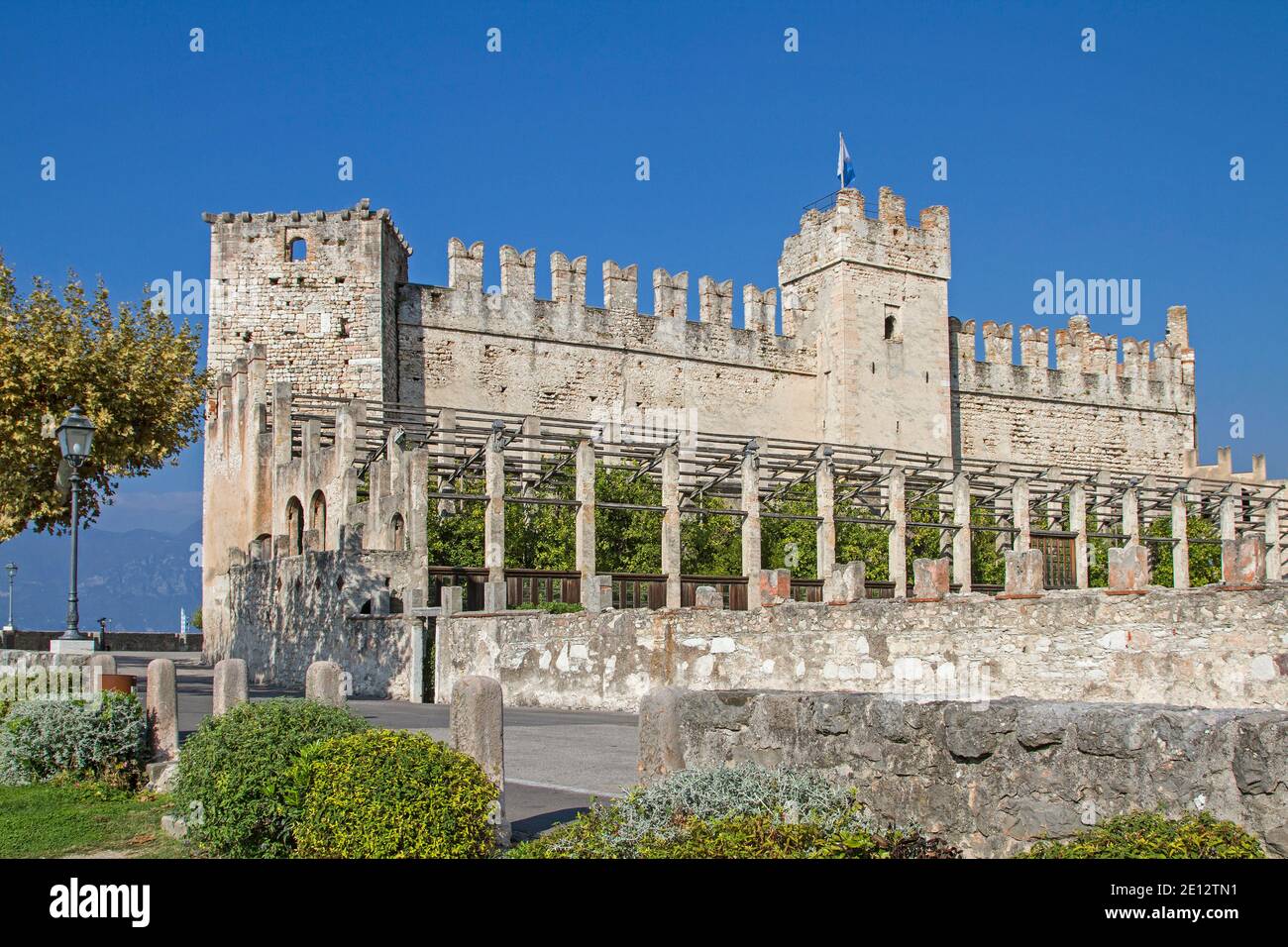 The Scaliger Castle, The Landmark Of Torri Del Benaco Was Built In The ...