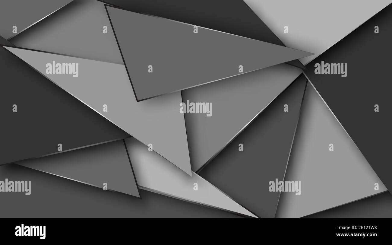 Overlapping triangular Cut Out Stock Images & Pictures - Alamy