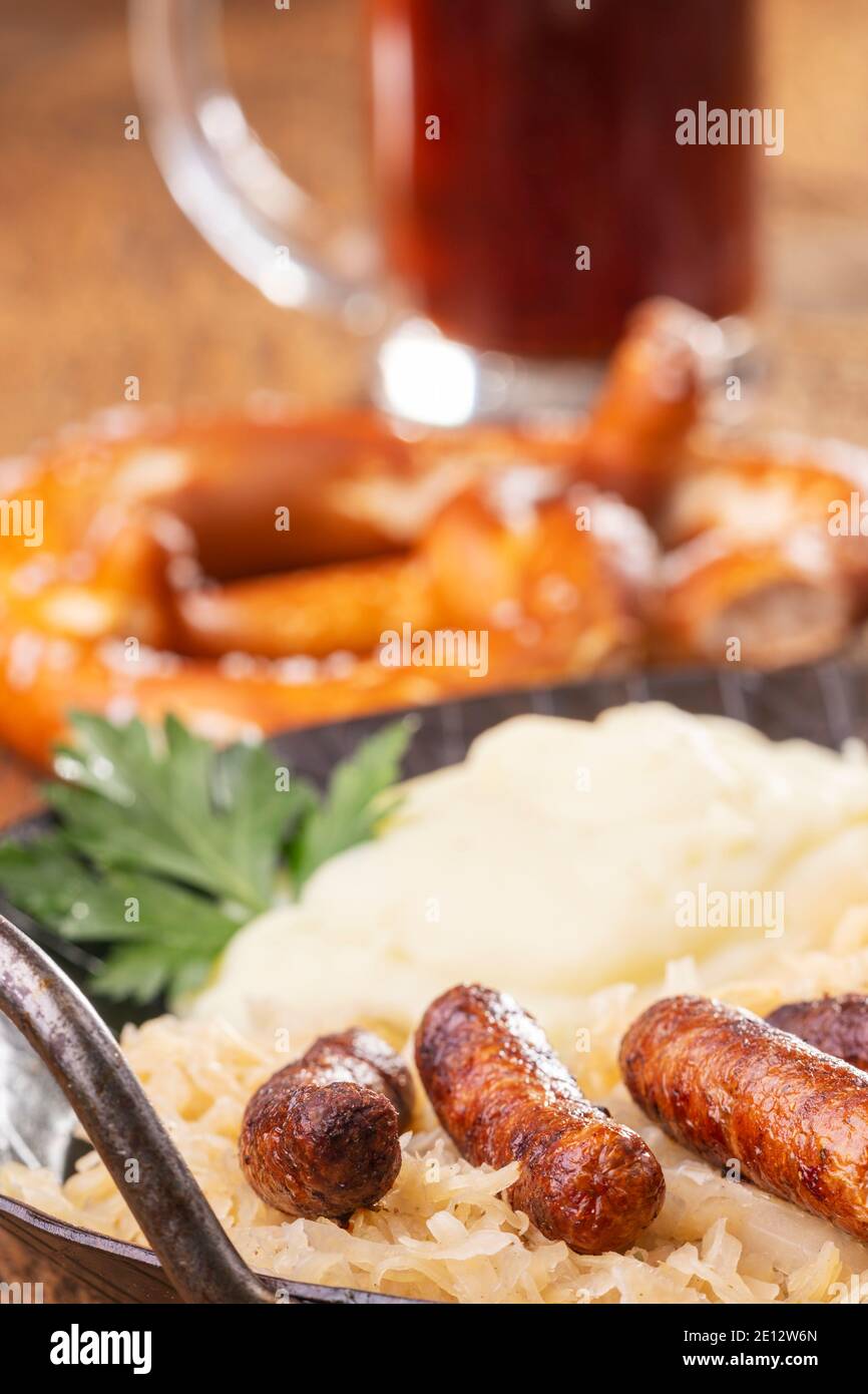 Nurnberger bratwurst sausage hi-res stock photography and images - Alamy