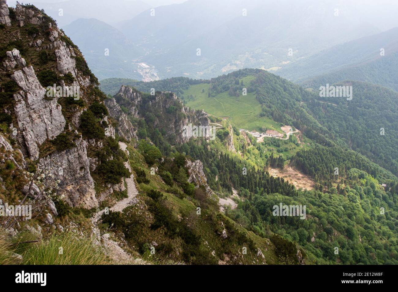 Pasubio mountain in the italian alps hi-res stock photography and ...
