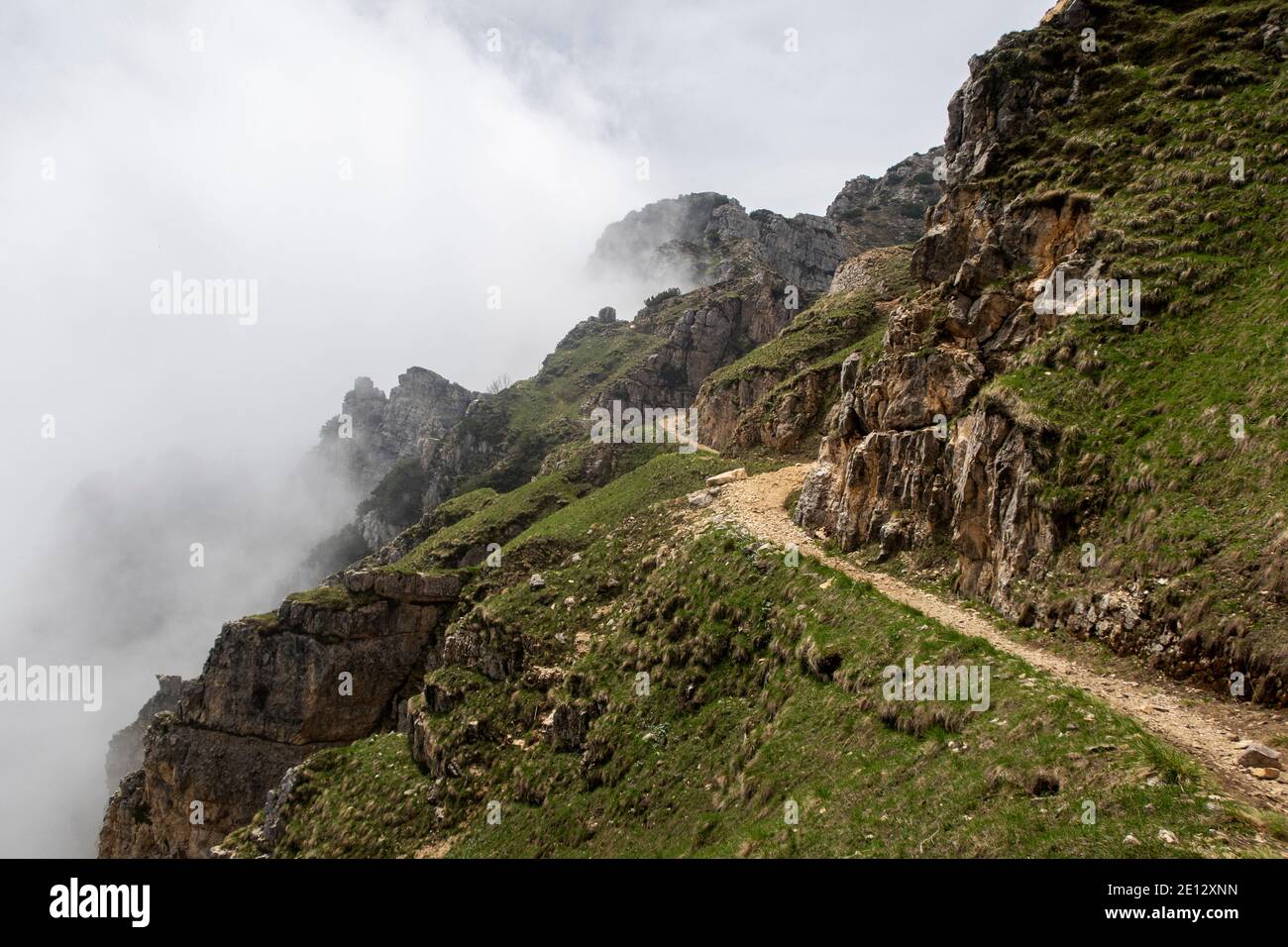 Pasubio mountain in the italian alps hi-res stock photography and ...