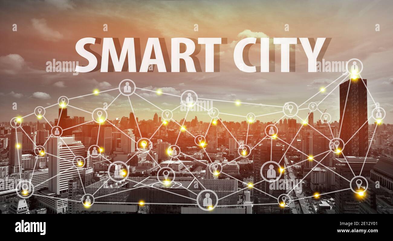 Ai smart technology line hi-res stock photography and images - Alamy