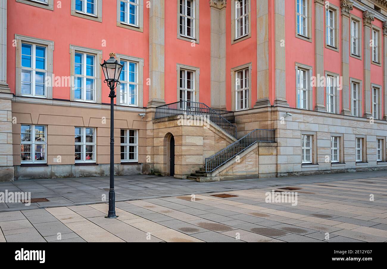 Side Facade Of The Potsdam State Parliament Stock Photo - Alamy