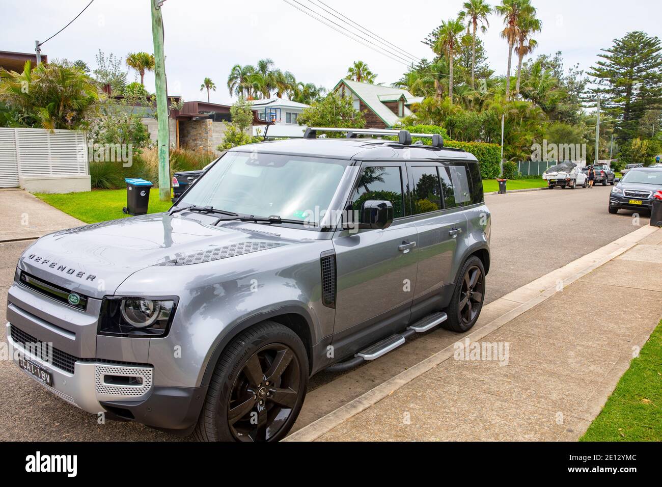 2020 model Land Rover defender four door parked in Sydney,Australia ...