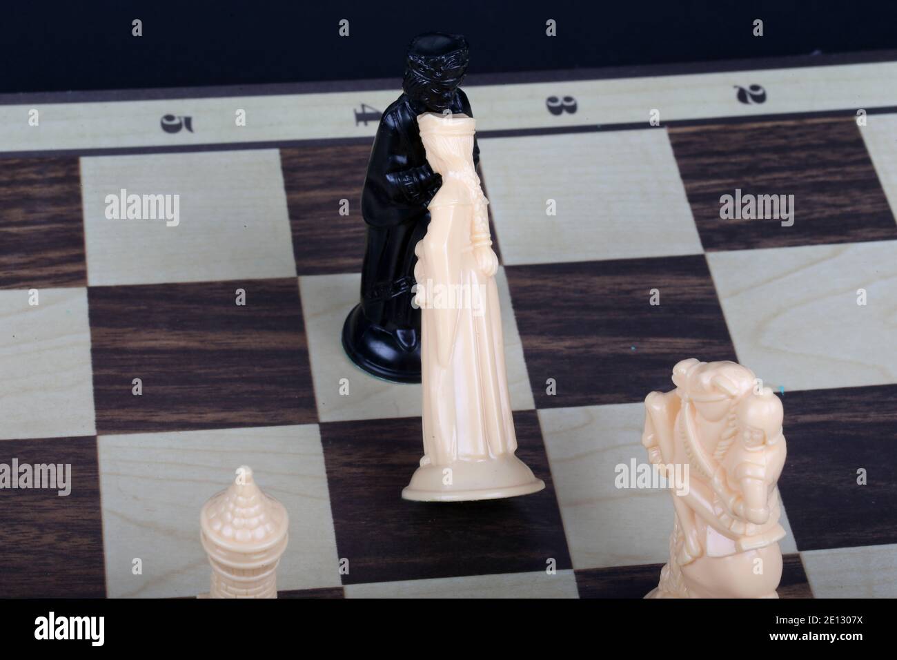 Plastic Chess Pieces High Resolution Stock Photography and Images - Alamy