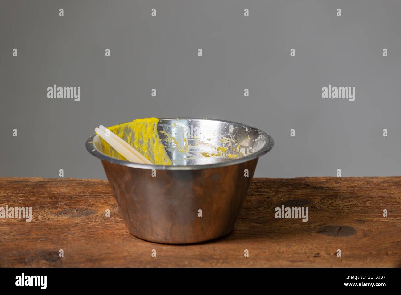 Mixing batter top view hi-res stock photography and images - Alamy