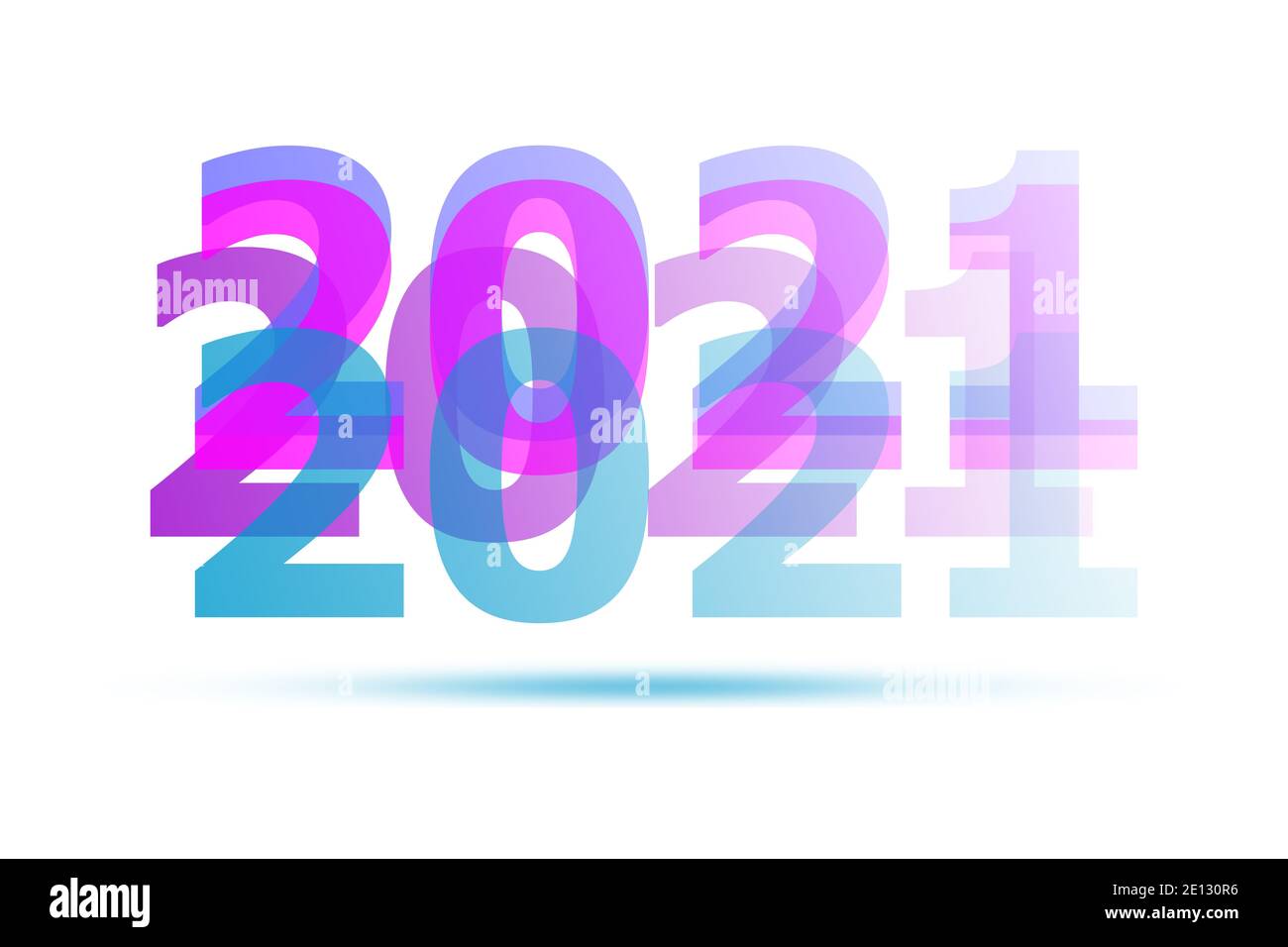 2021 calendar vector hi-res stock photography and images - Alamy