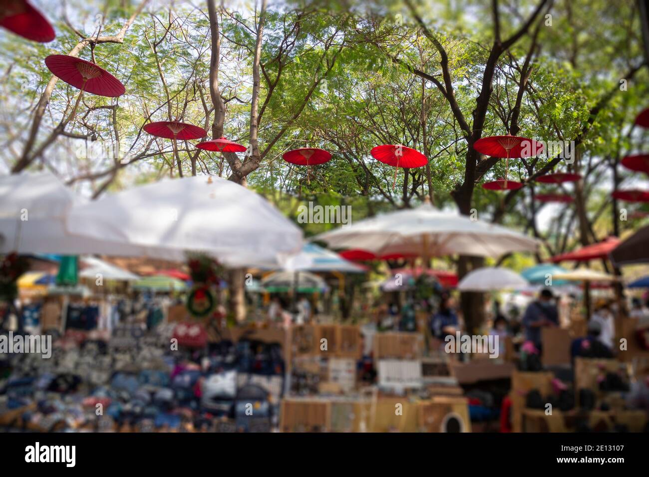 Street market items for sale, stock photo Stock Photo - Alamy