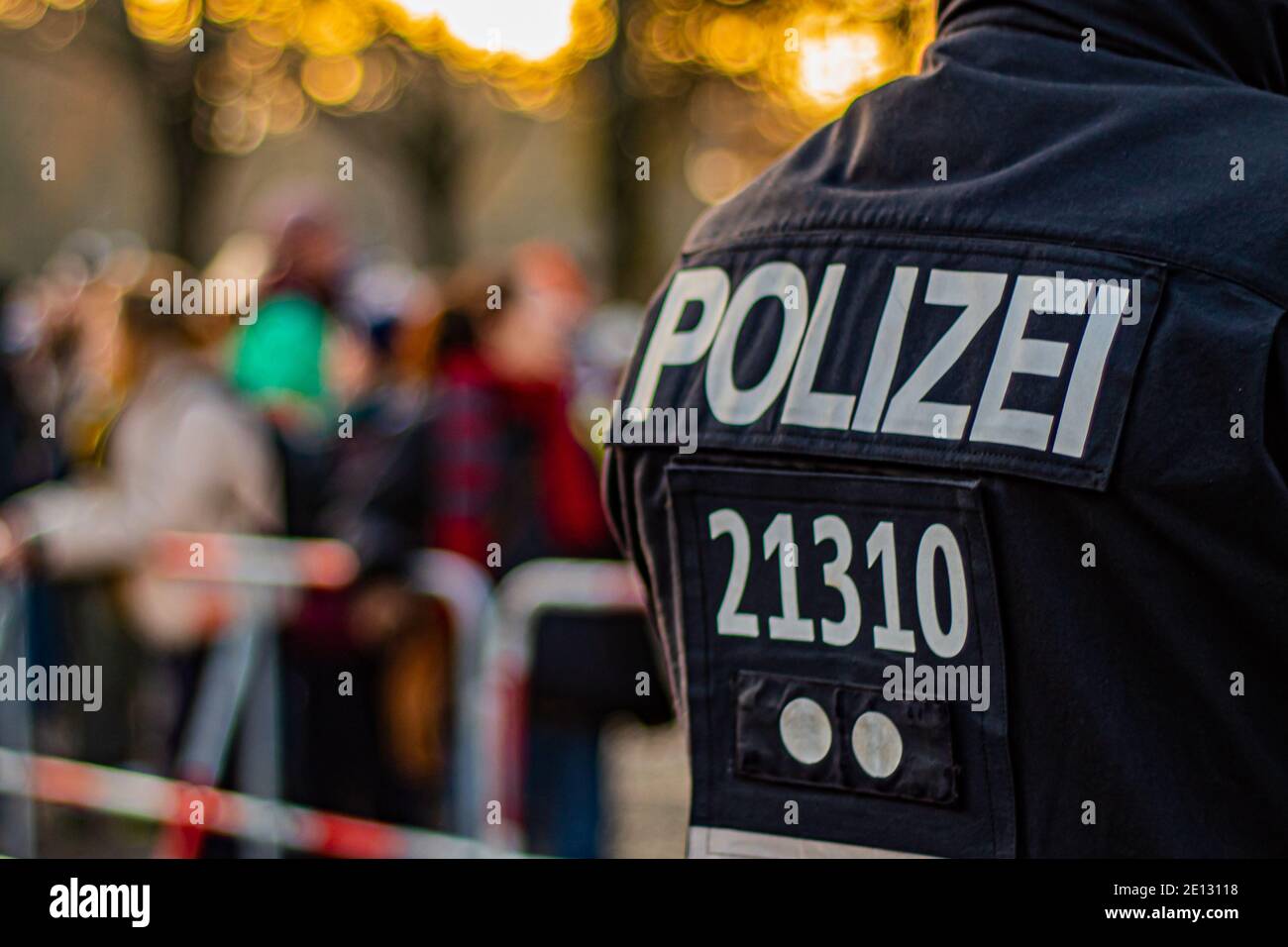 Police Operation During A Demonstration Stock Photo - Alamy