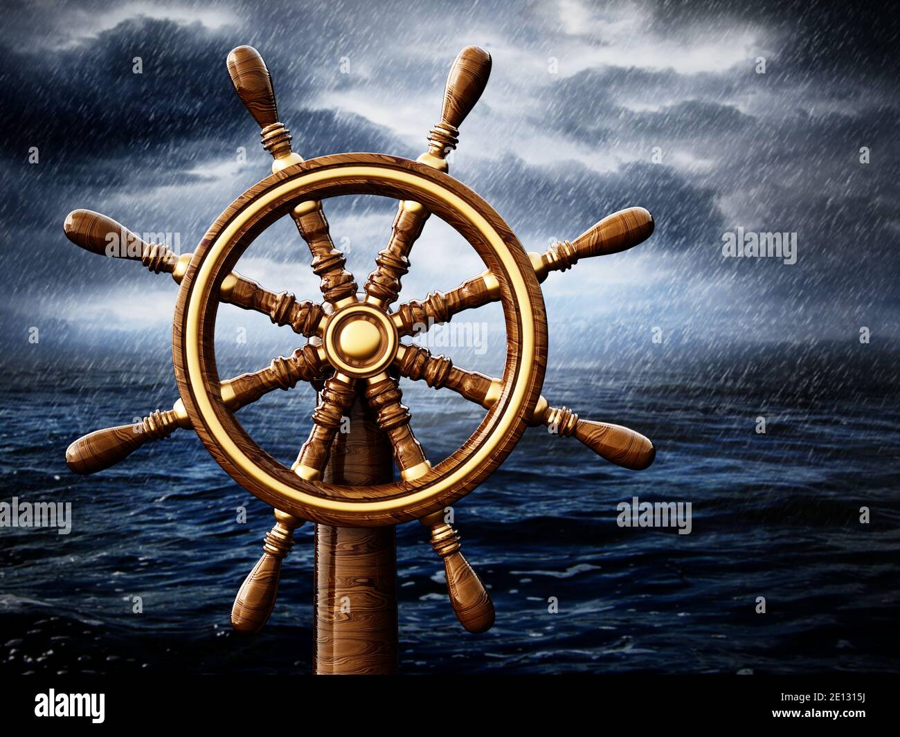 Wheel of ship hi-res stock photography and images - Alamy