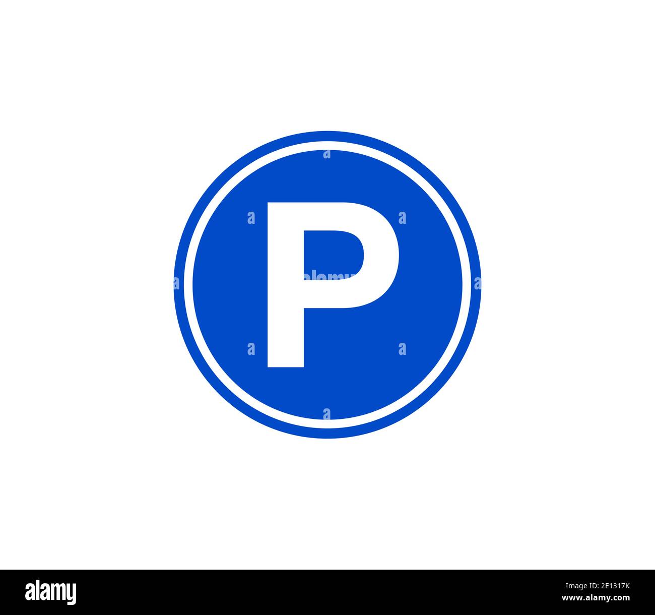 Public parking lot sign Cut Out Stock Images & Pictures - Alamy