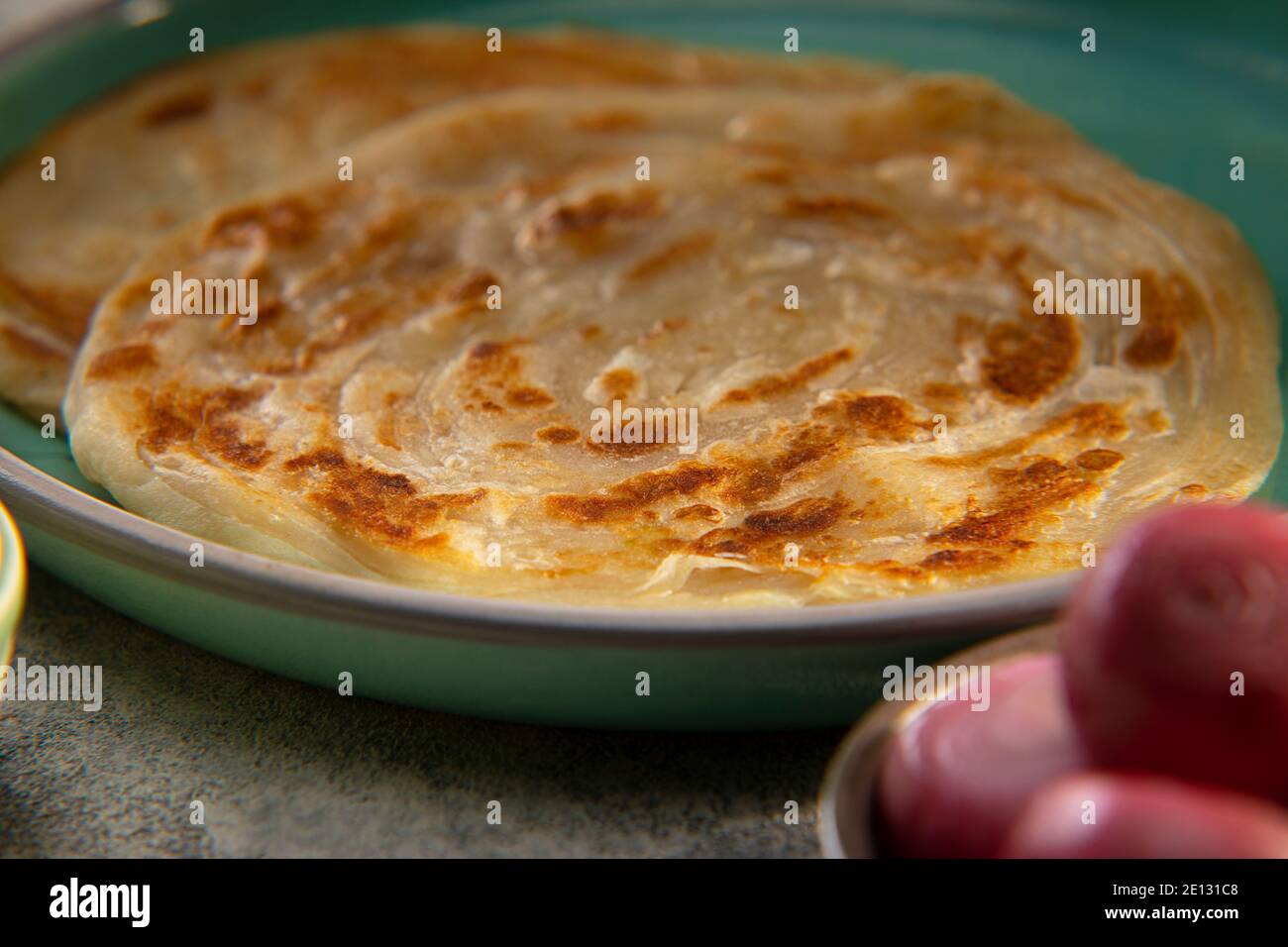 Paratha plate hi-res stock photography and images - Alamy