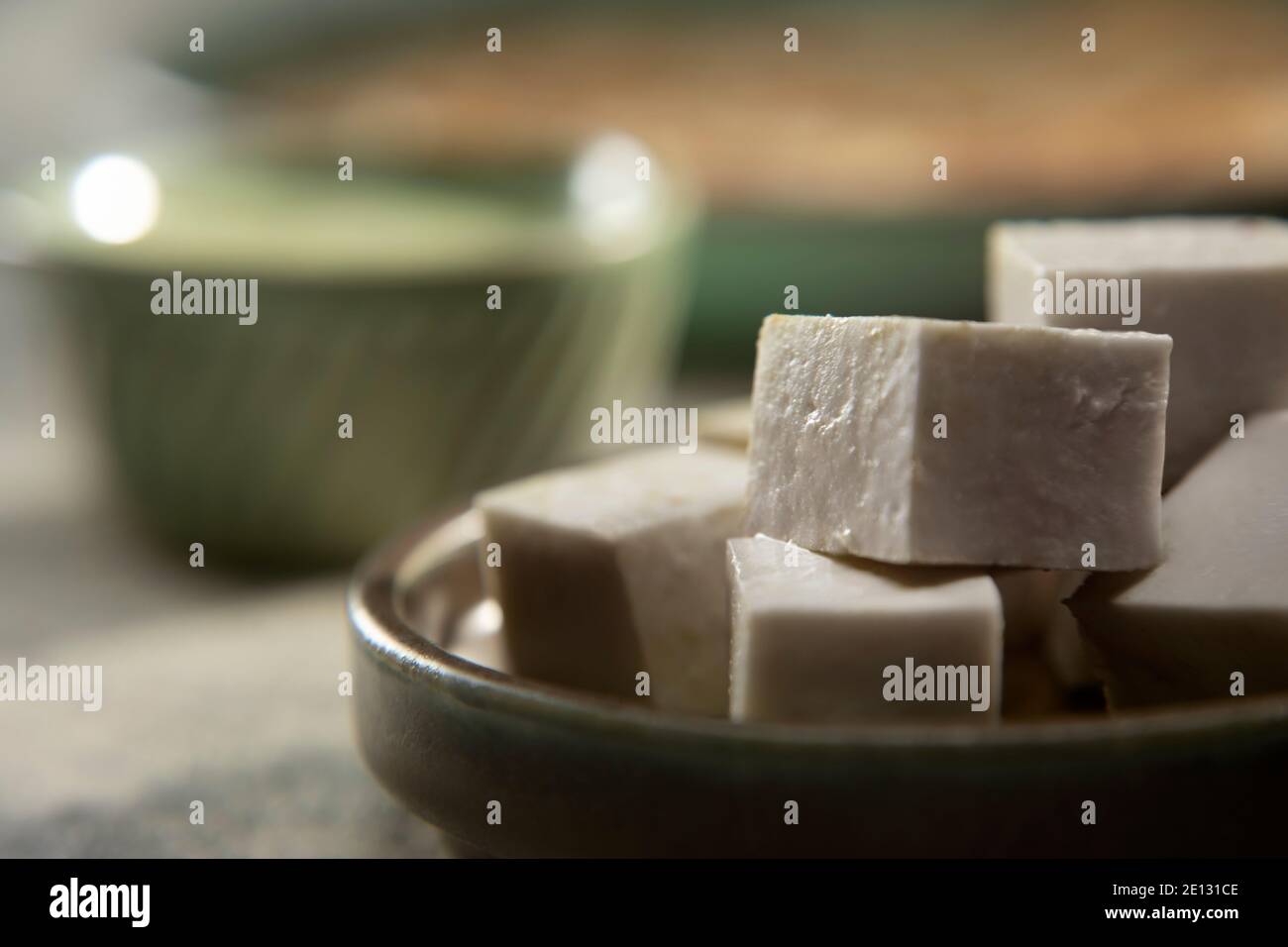 Paneer cubes hi-res stock photography and images - Alamy