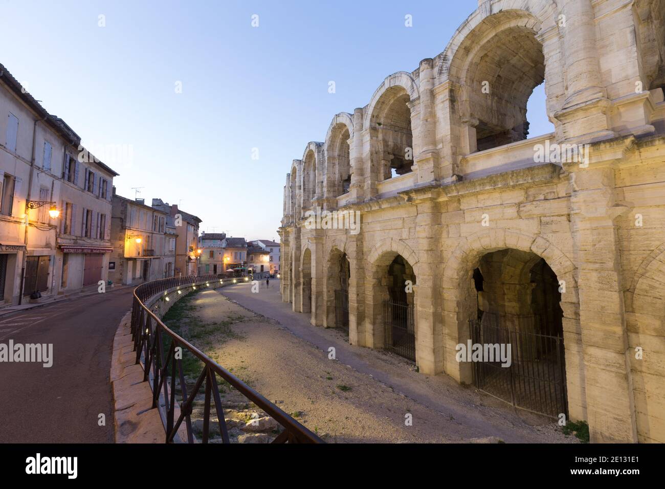 Arles, Provence, FranceThe Arles Amphitheater, also known as Les Arenes ...