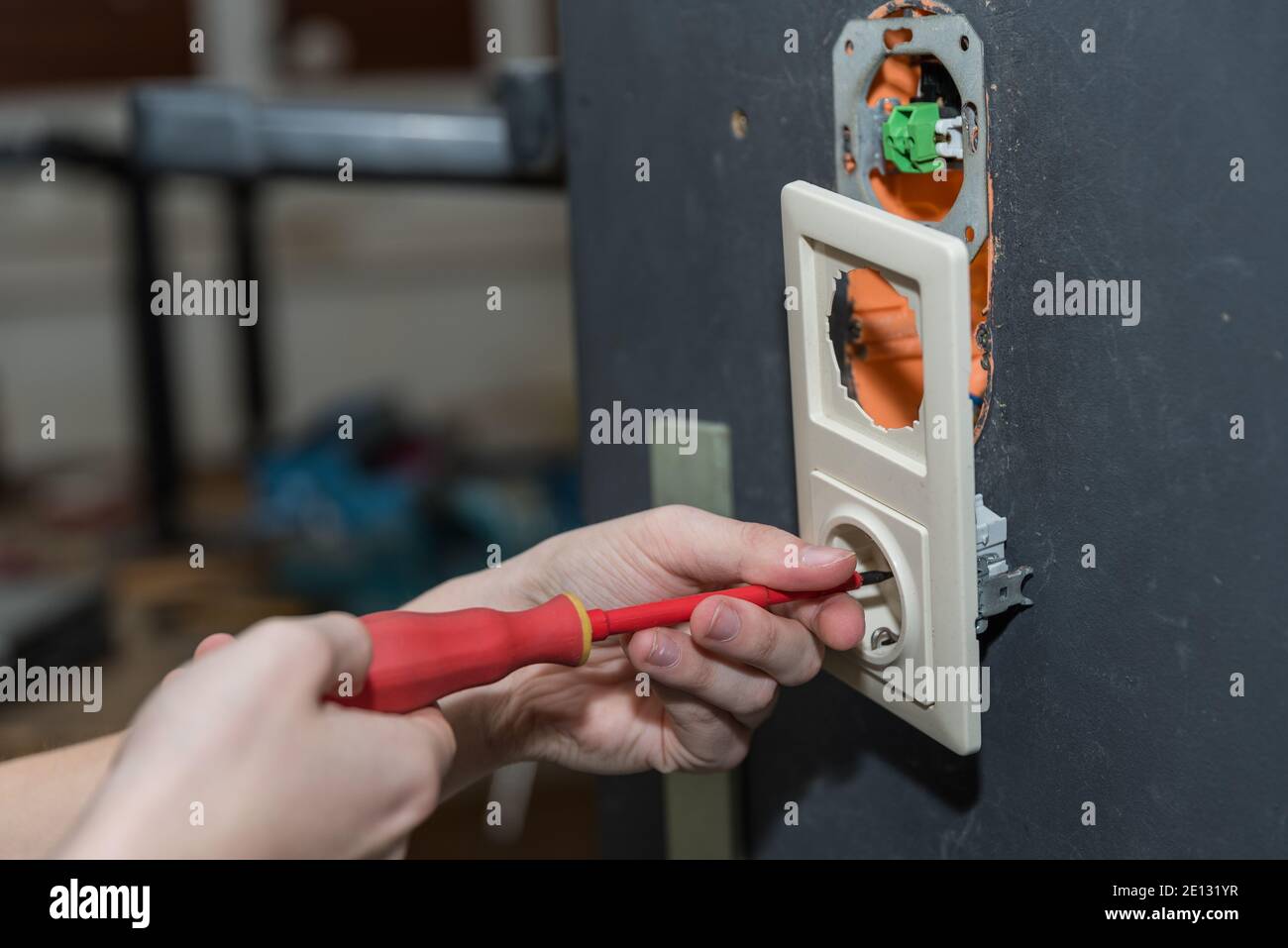 Electrical specialists hi-res stock photography and images - Alamy