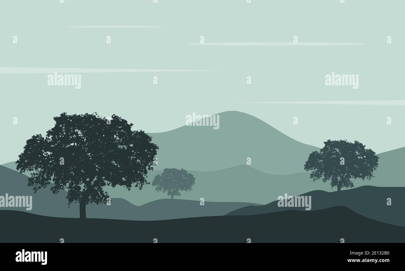 Calming city view Stock Vector Images - Alamy