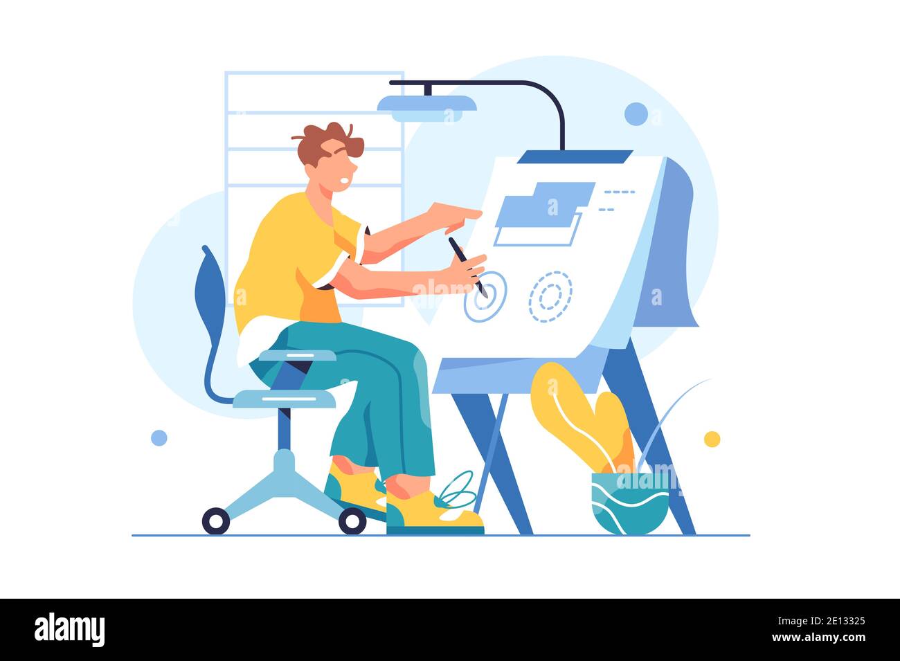 Engineering drawing chair hi-res stock photography and images - Alamy