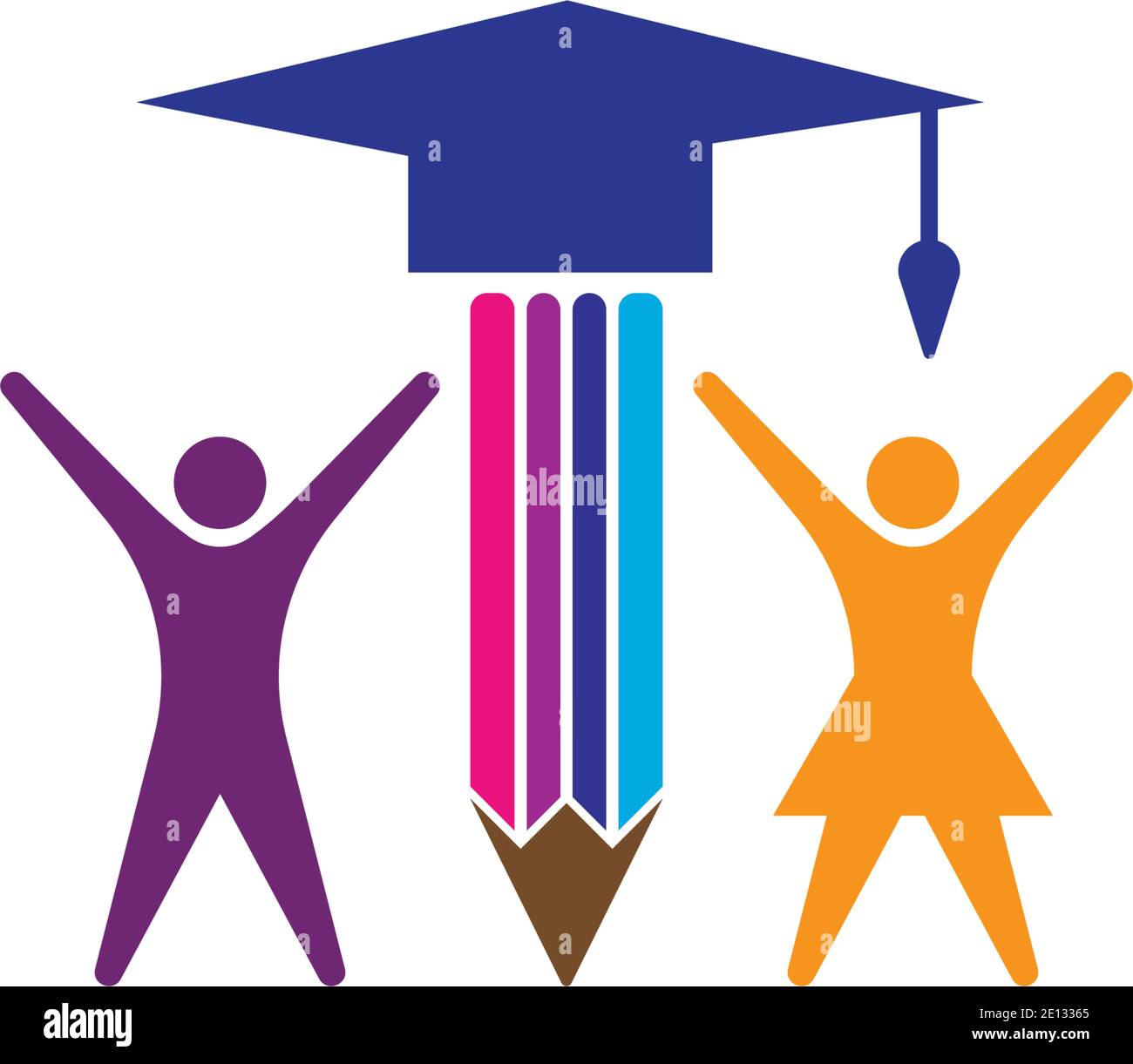 Education Logo Template vector illustration design Stock Vector Image ...