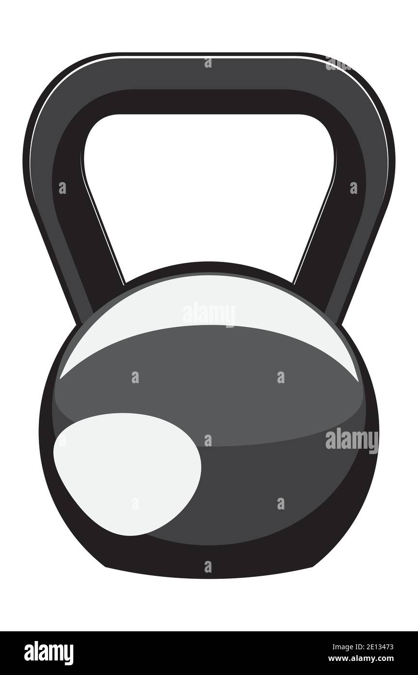 Kettlebell Graphic Vector
