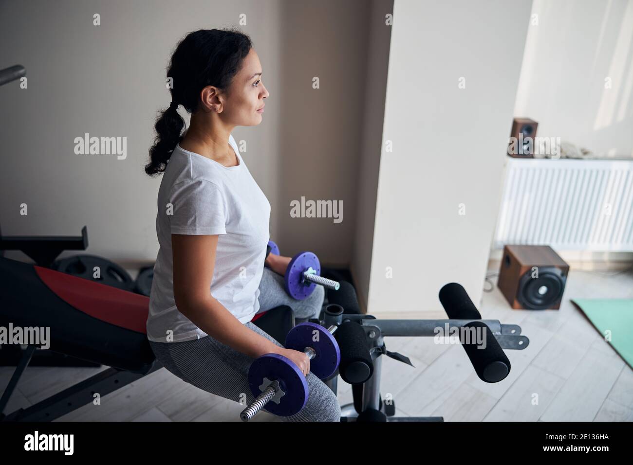 Well built young bodybuilder hi-res stock photography and images - Alamy