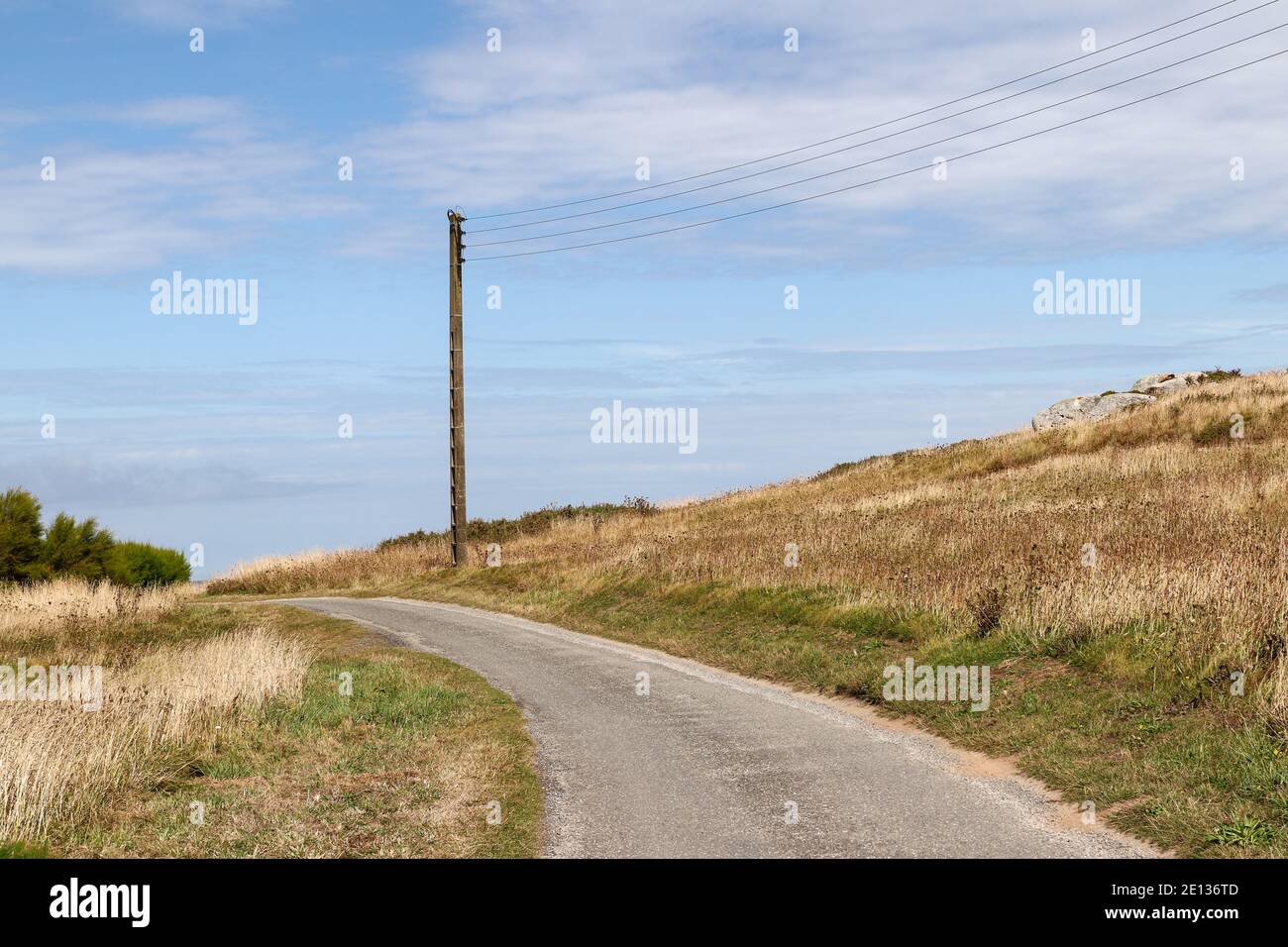 Power transmission line pole hi-res stock photography and images - Alamy