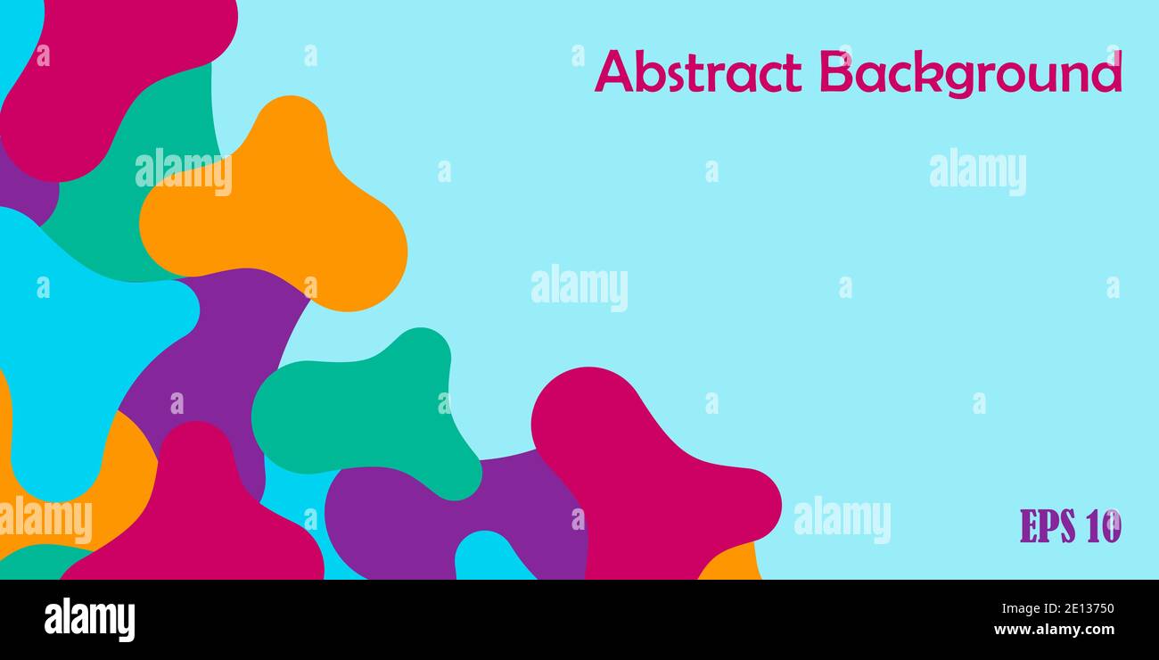 Abstract background with multi-colored spots. Vector illustration EPS10 ...