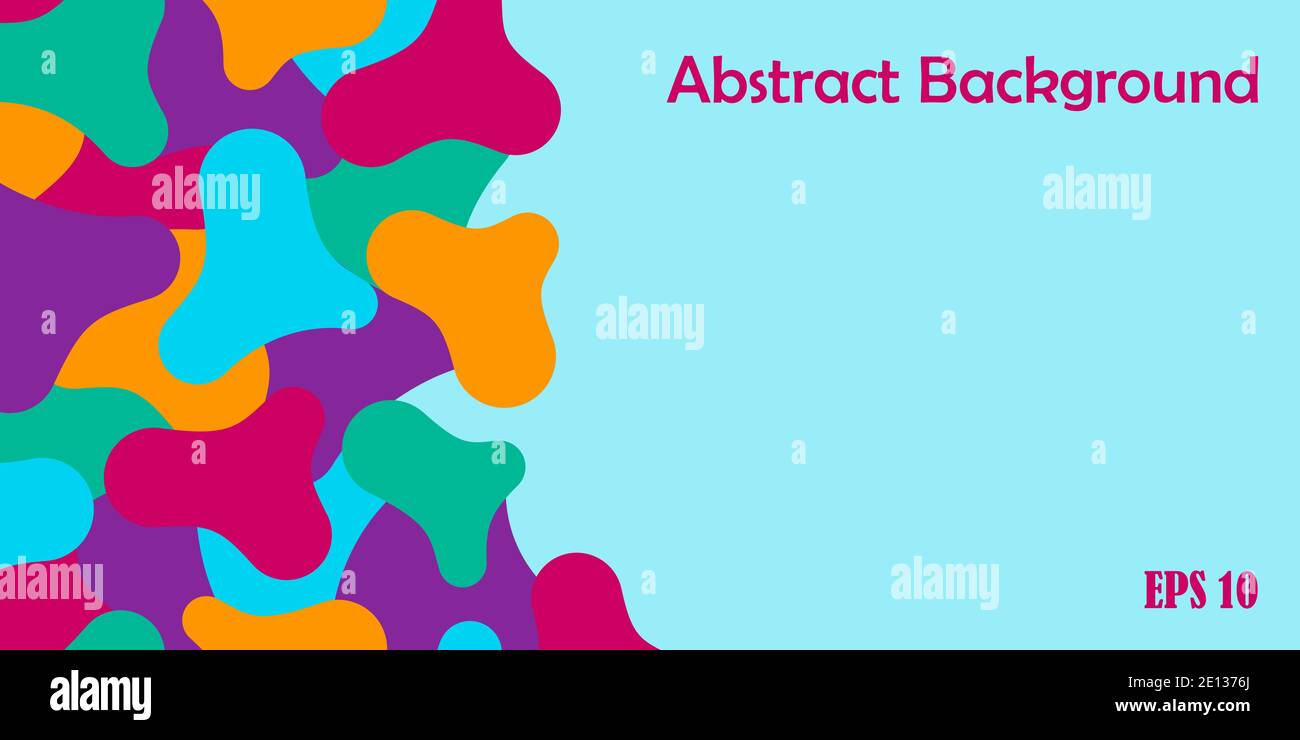 Abstract background with multi-colored spots. Vector illustration EPS10 ...