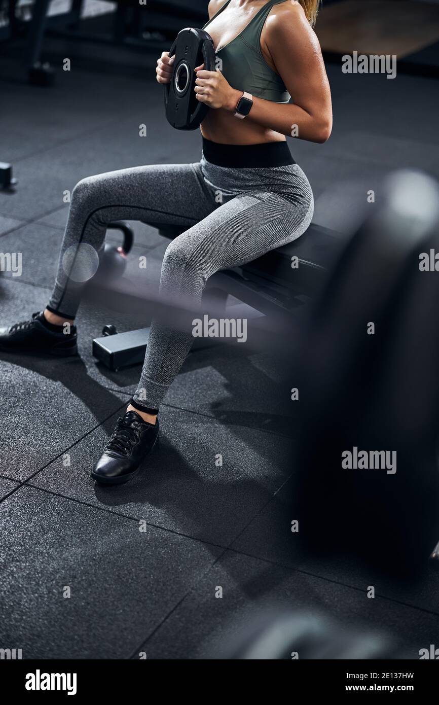 Gym disk hi-res stock photography and images - Alamy