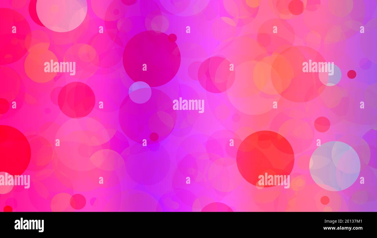 abstract pink background with bubbles Stock Photo - Alamy