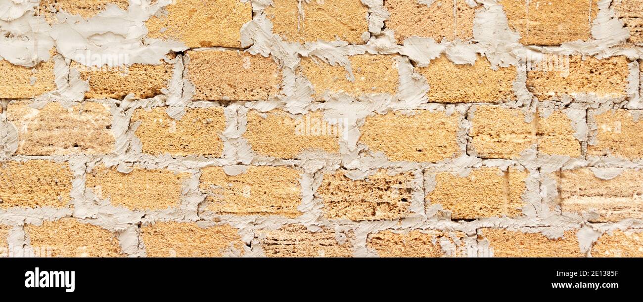brick from shells Texture background , wall is made of shells brick ...