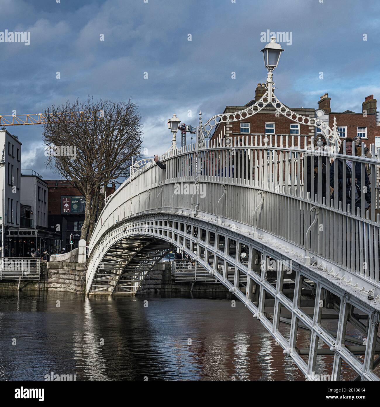 Footbridge half through arch bridge hi-res stock photography and images ...