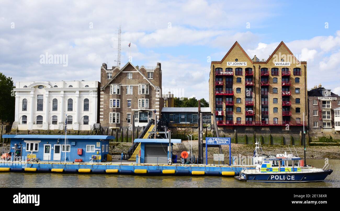 London, UK. 07th Sep, 2019. London Water Police Station Credit ...