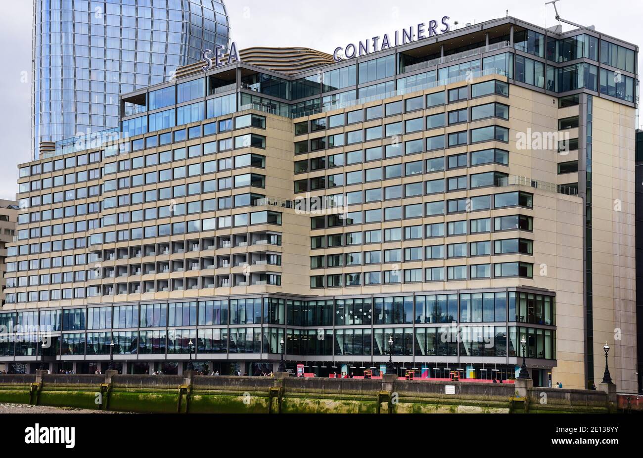 London, UK. 07th Sep, 2019. View of the Sea Containers office building ...