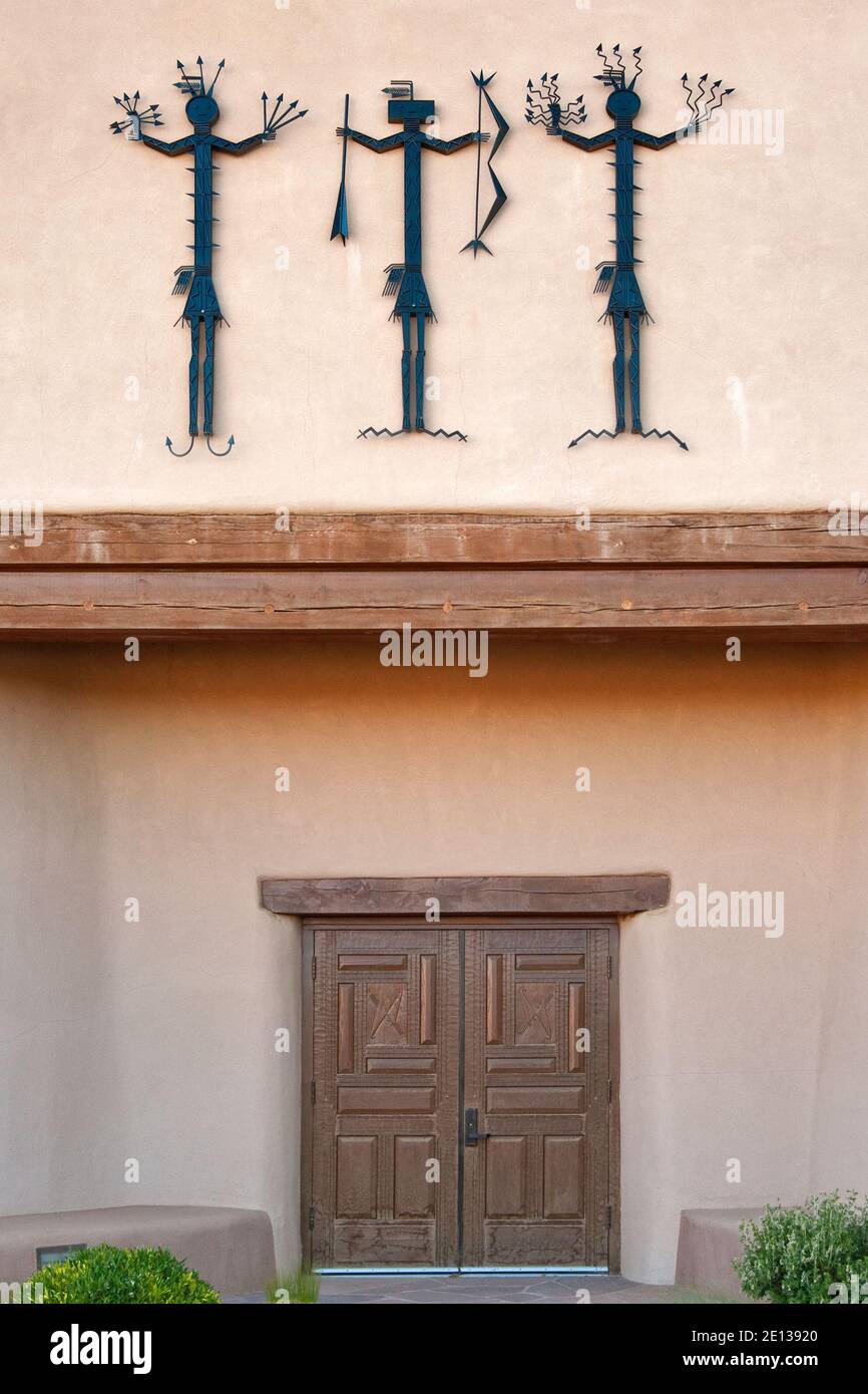 Plant Yei, welded steel sculpture by Fred Begay, Dine Navajo Native ...