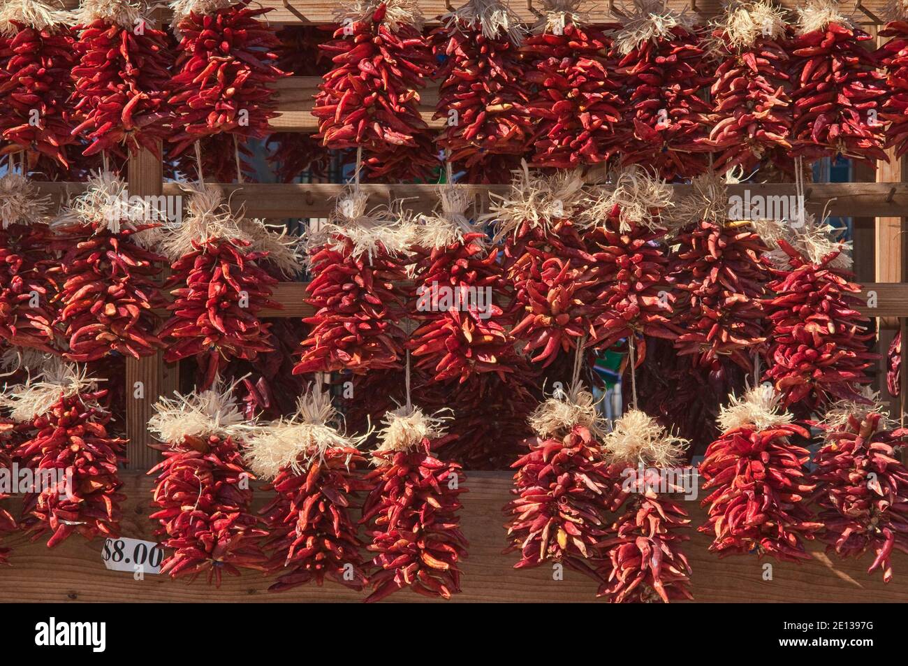 Chili ristras hi-res stock photography and images - Alamy