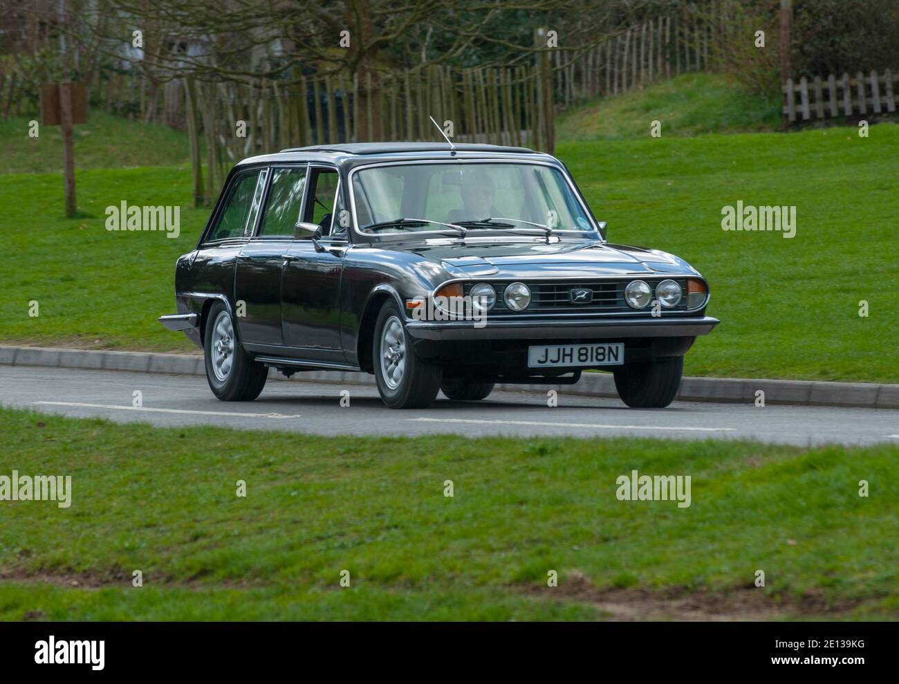 Rare one-off Triumph Stag V8 estate car Stock Photo - Alamy