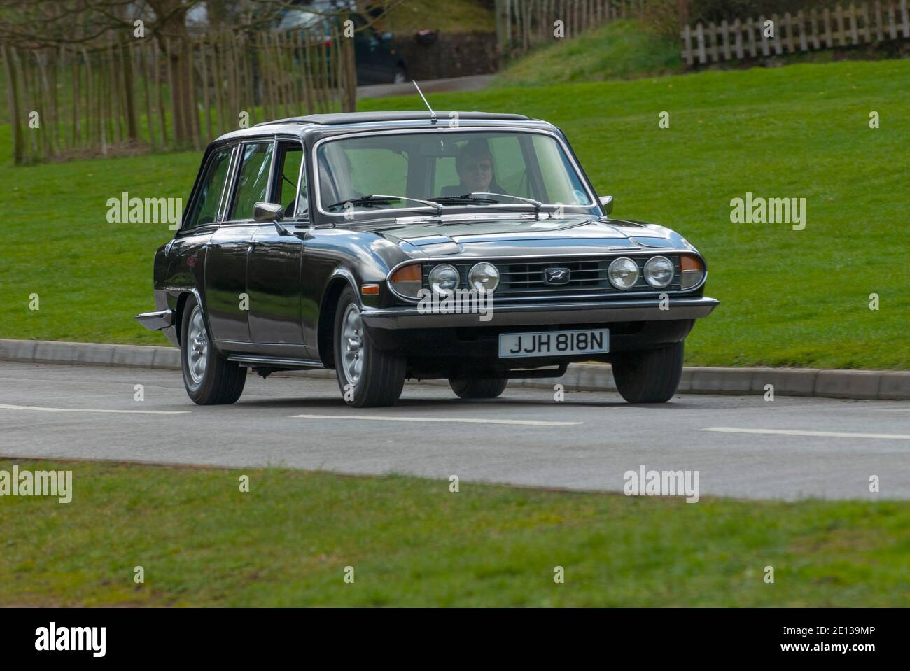 Rare one-off Triumph Stag V8 estate car Stock Photo - Alamy