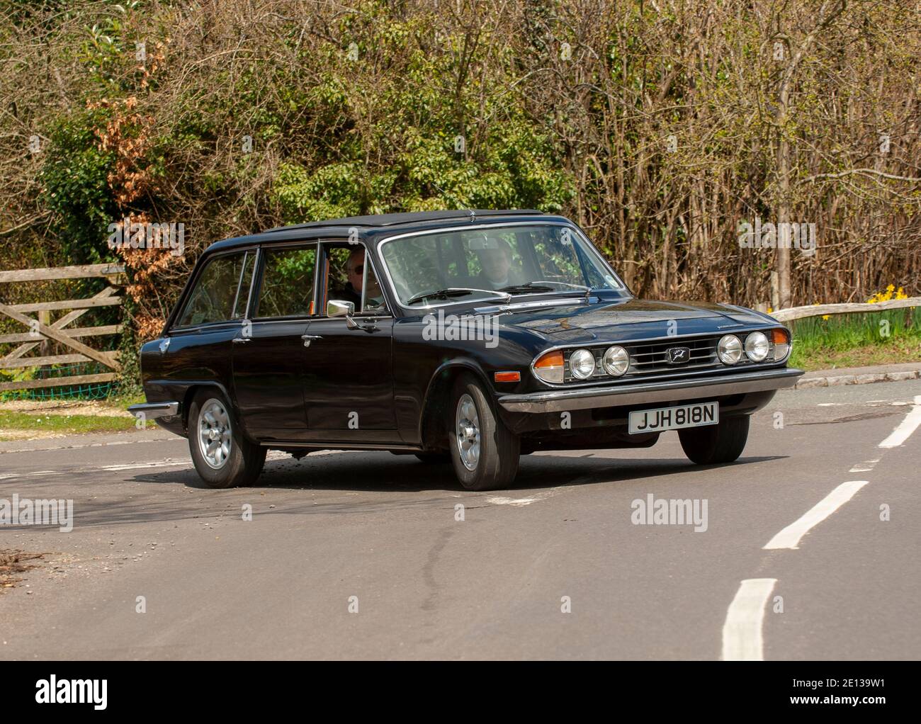 Rare one-off Triumph Stag V8 estate car Stock Photo - Alamy
