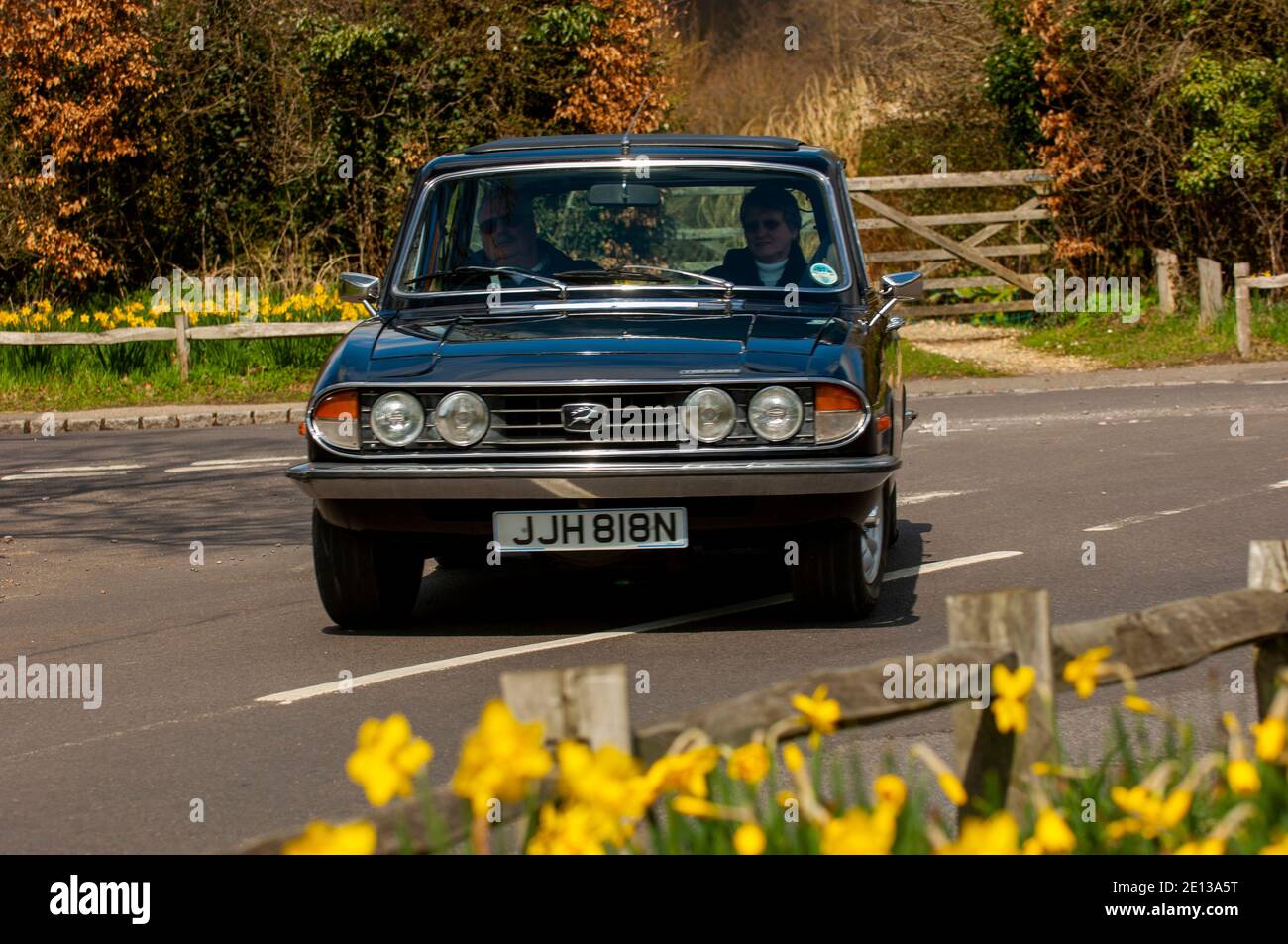 Rare one-off Triumph Stag V8 estate car Stock Photo - Alamy