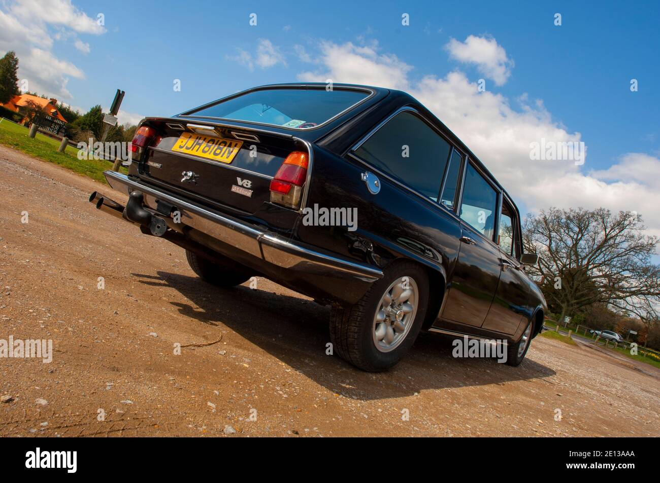 Rare one-off Triumph Stag V8 estate car Stock Photo - Alamy