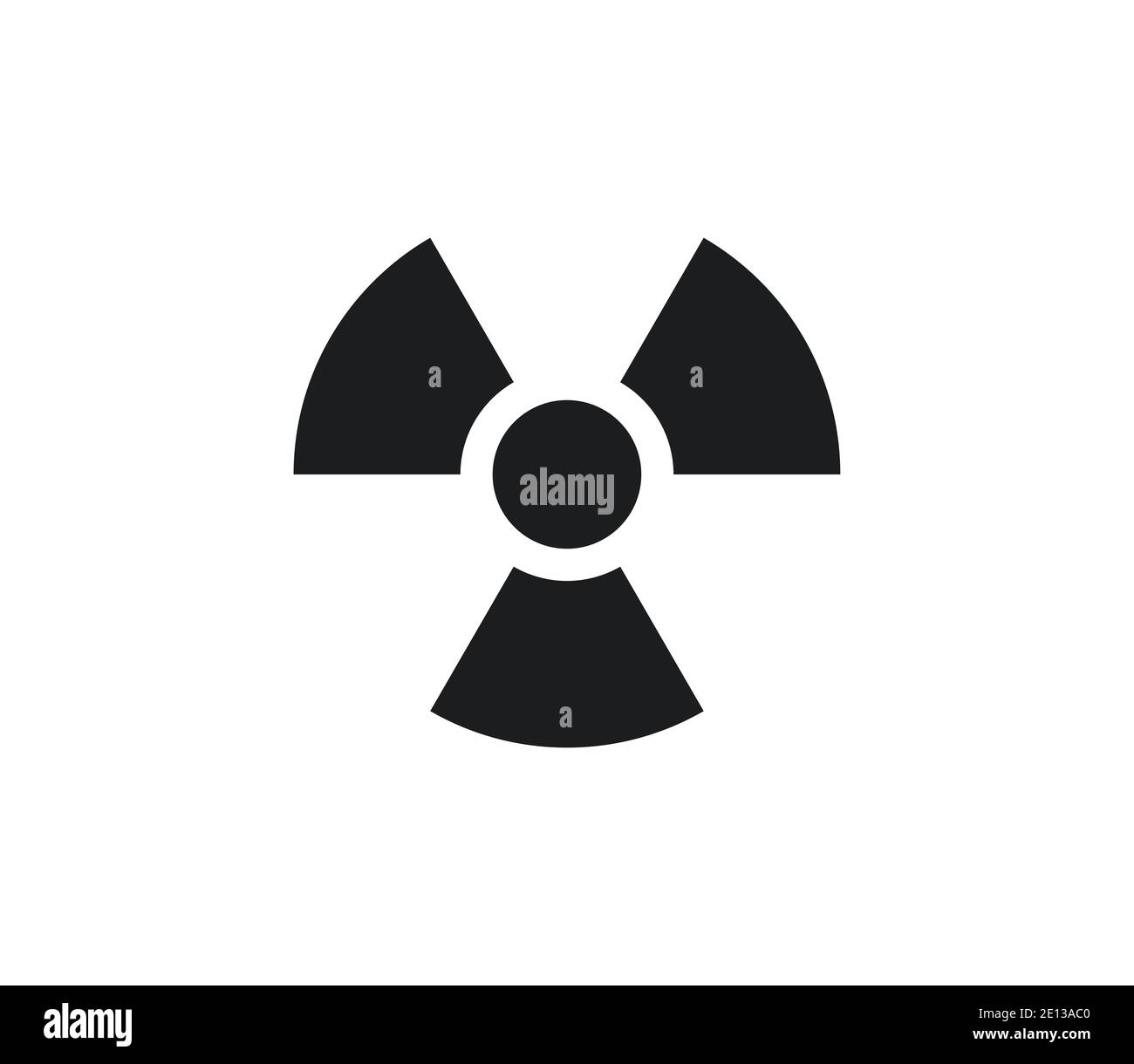 Radioactive Sign Symbol Icon Vector Illustration Stock Photo - Alamy