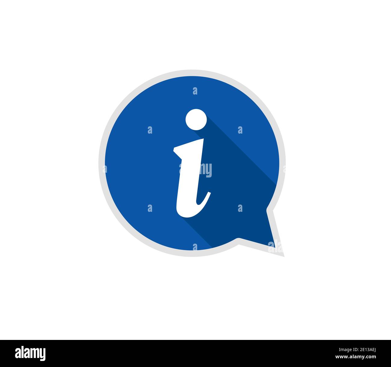 Information Sign Symbol Icon Vector Illustration Stock Photo - Alamy