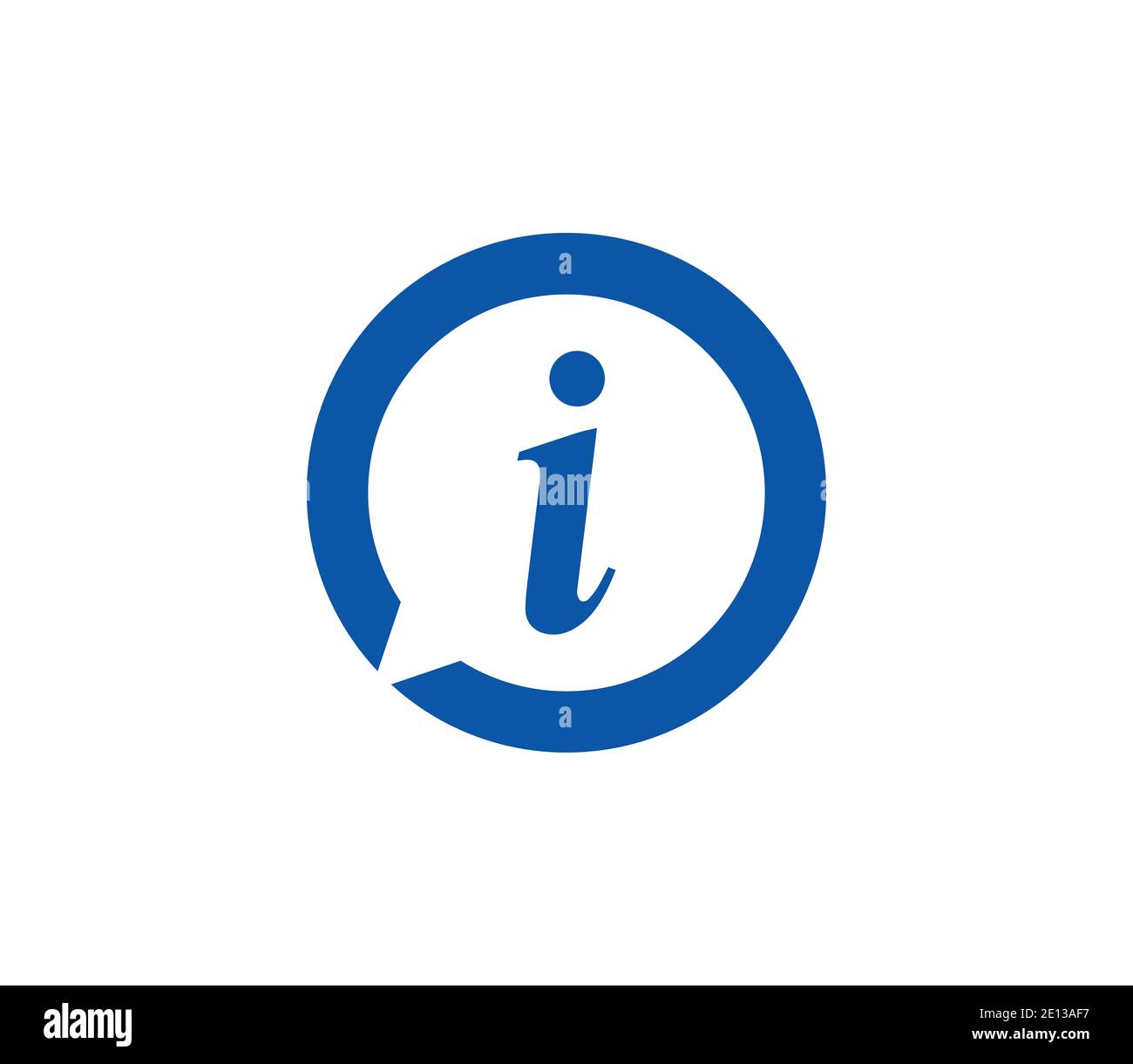 Information Sign Symbol Icon Vector Illustration Stock Photo - Alamy