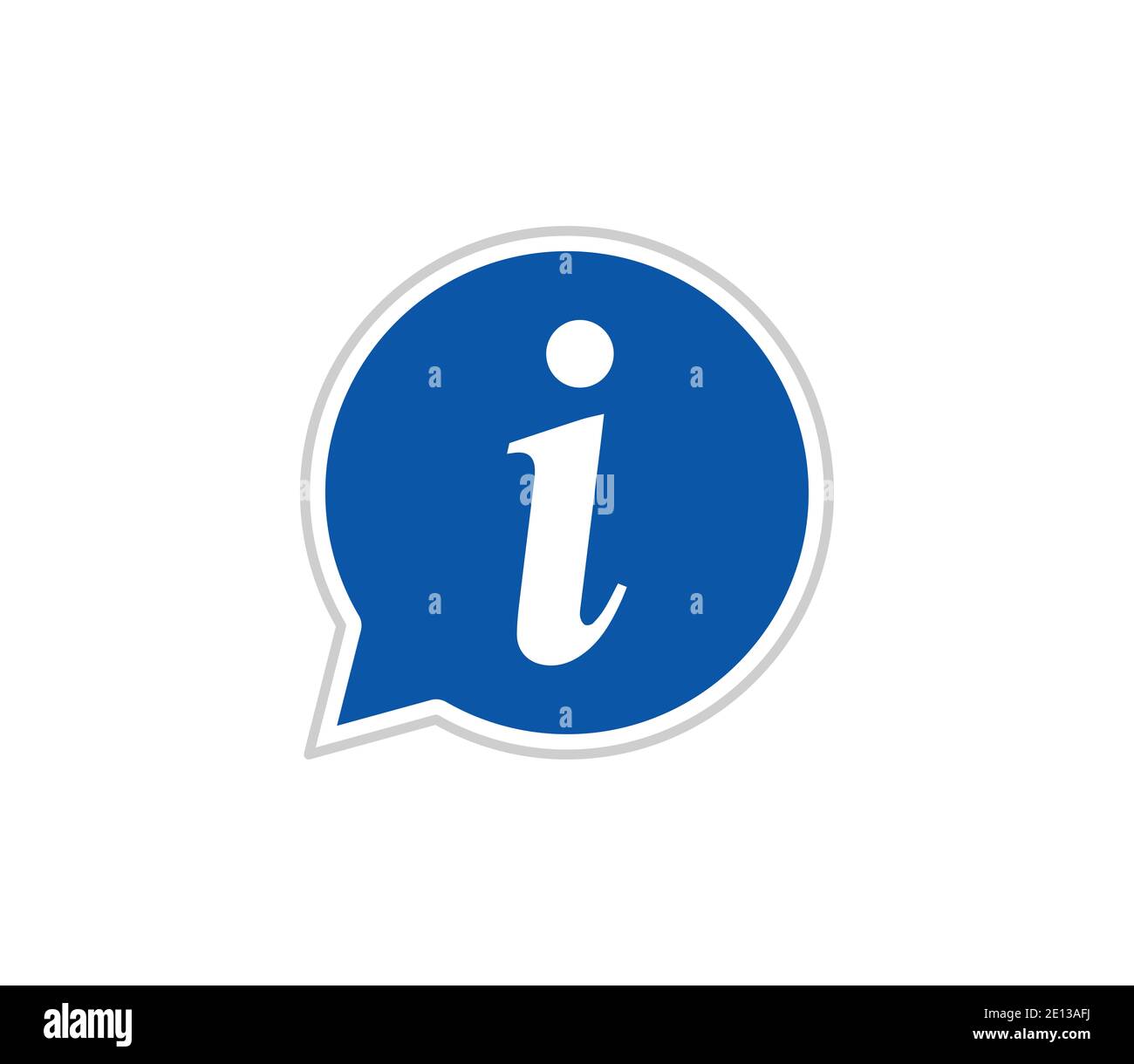 Information Sign Symbol Icon Vector Illustration Stock Photo - Alamy