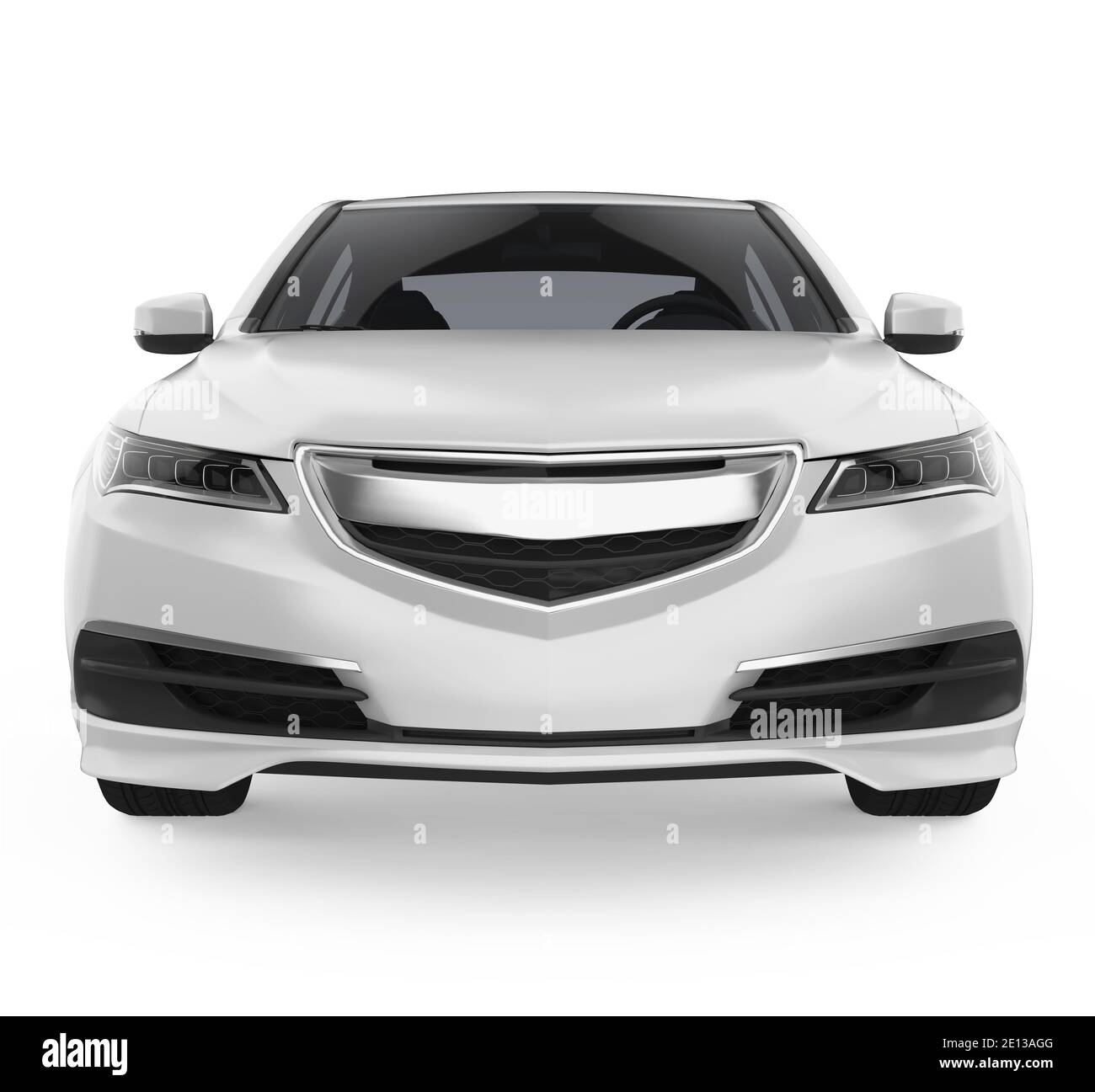 Sedan Car Isolated Stock Photo - Alamy