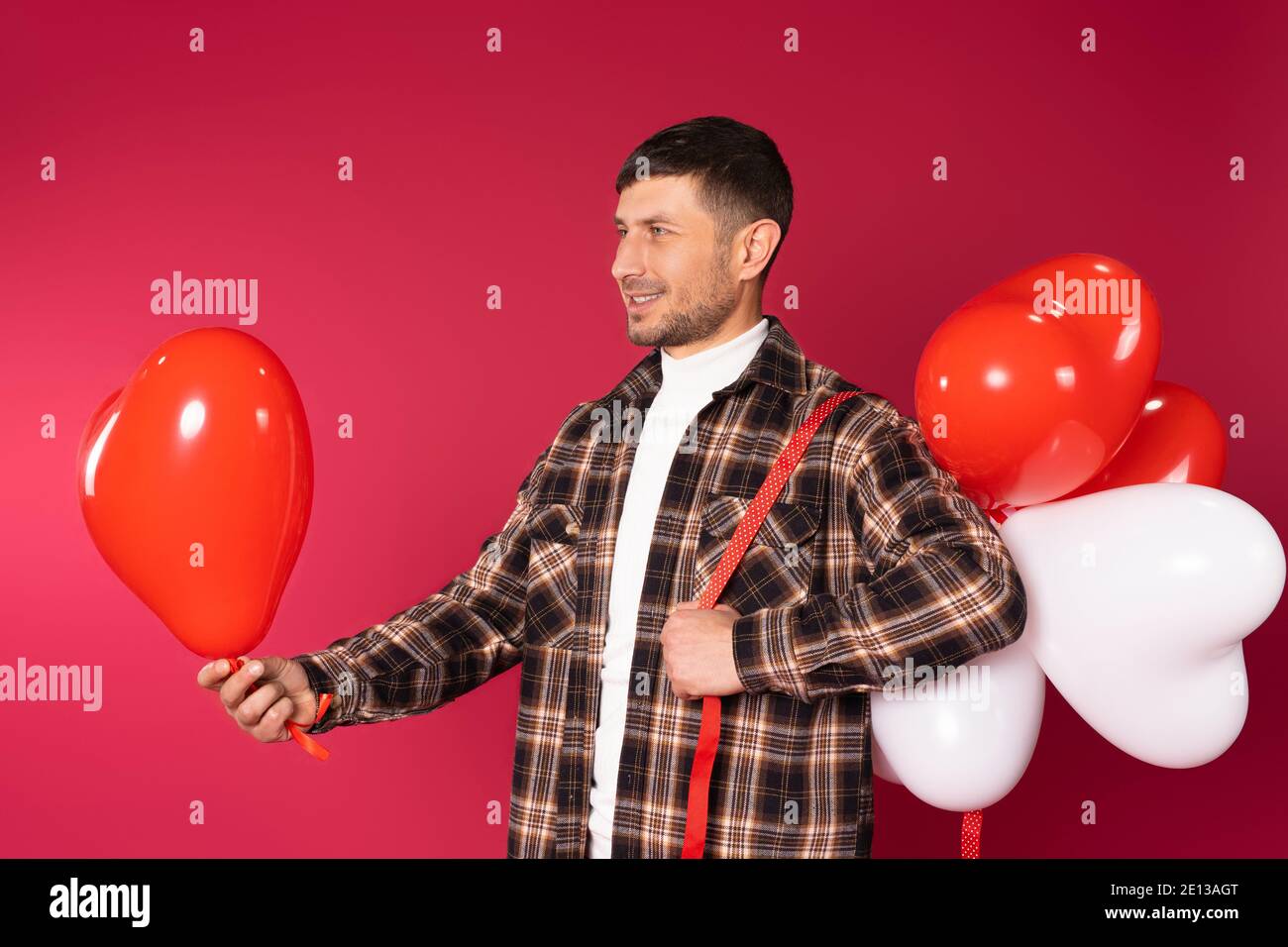 Balloon on shoulder hi-res stock photography and images - Alamy